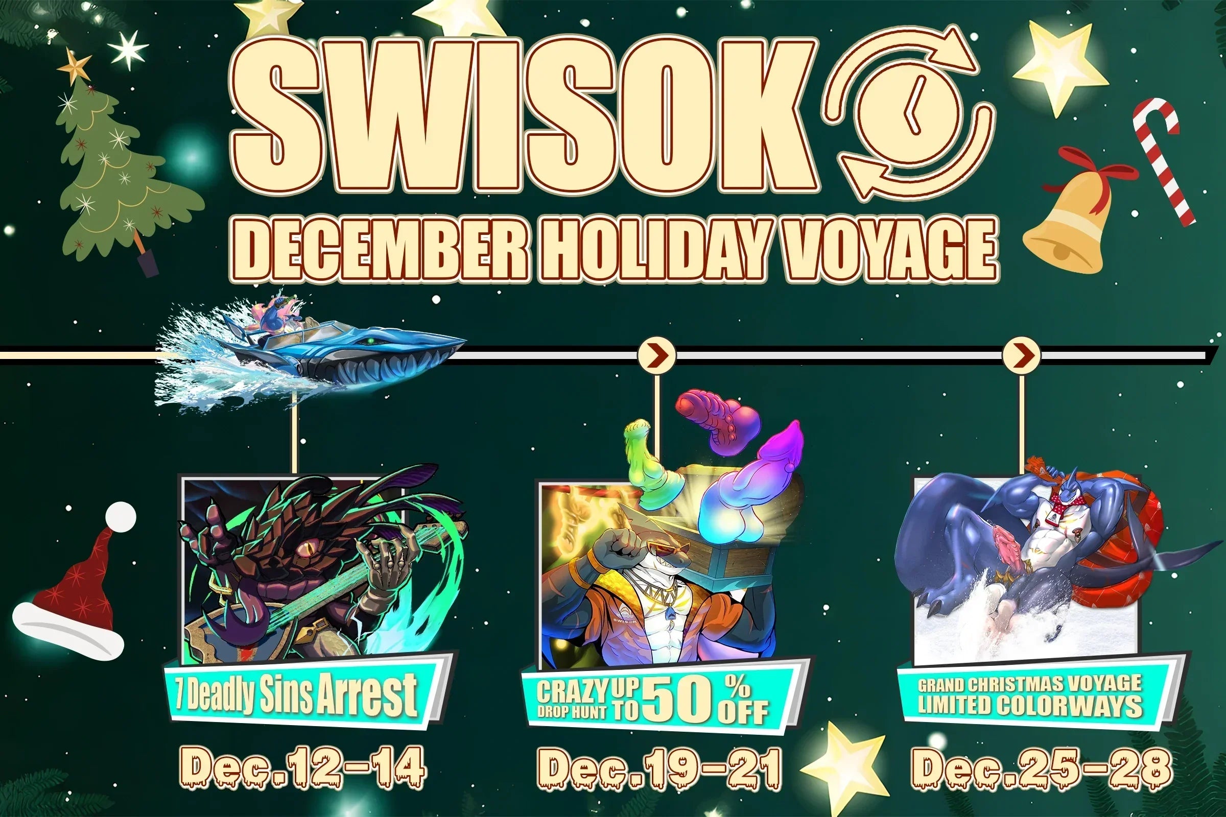 Swisok Christmas Holiday Voyage - Swisok Toys Fantasy Sex Toys Deals ...